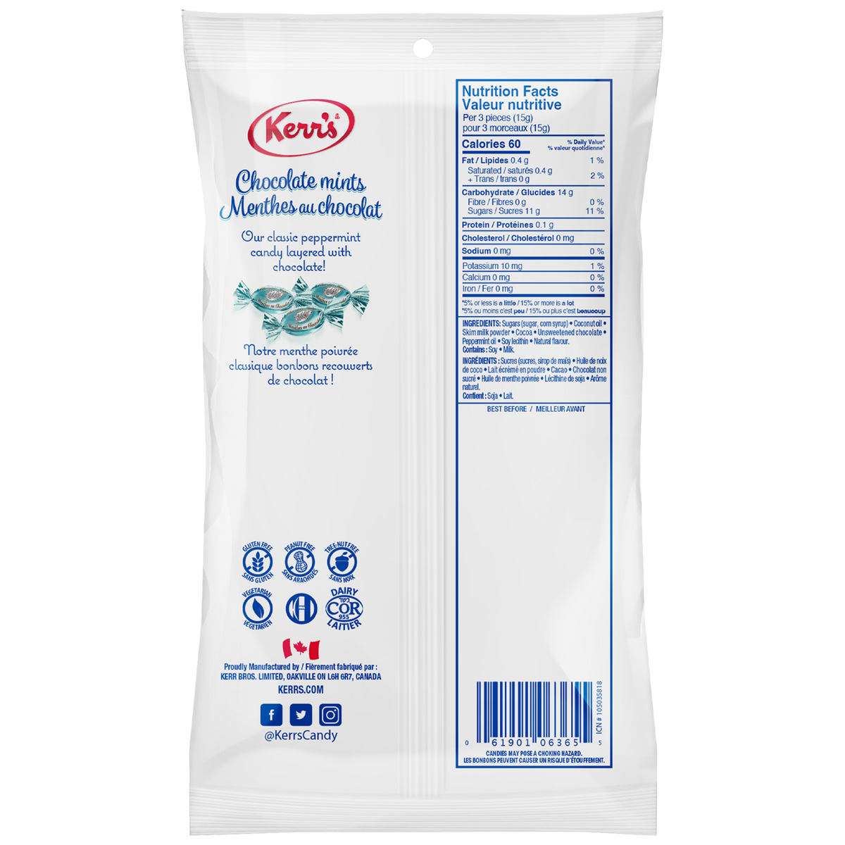 Kerr's Chocolate Mints – Kerr's Candy