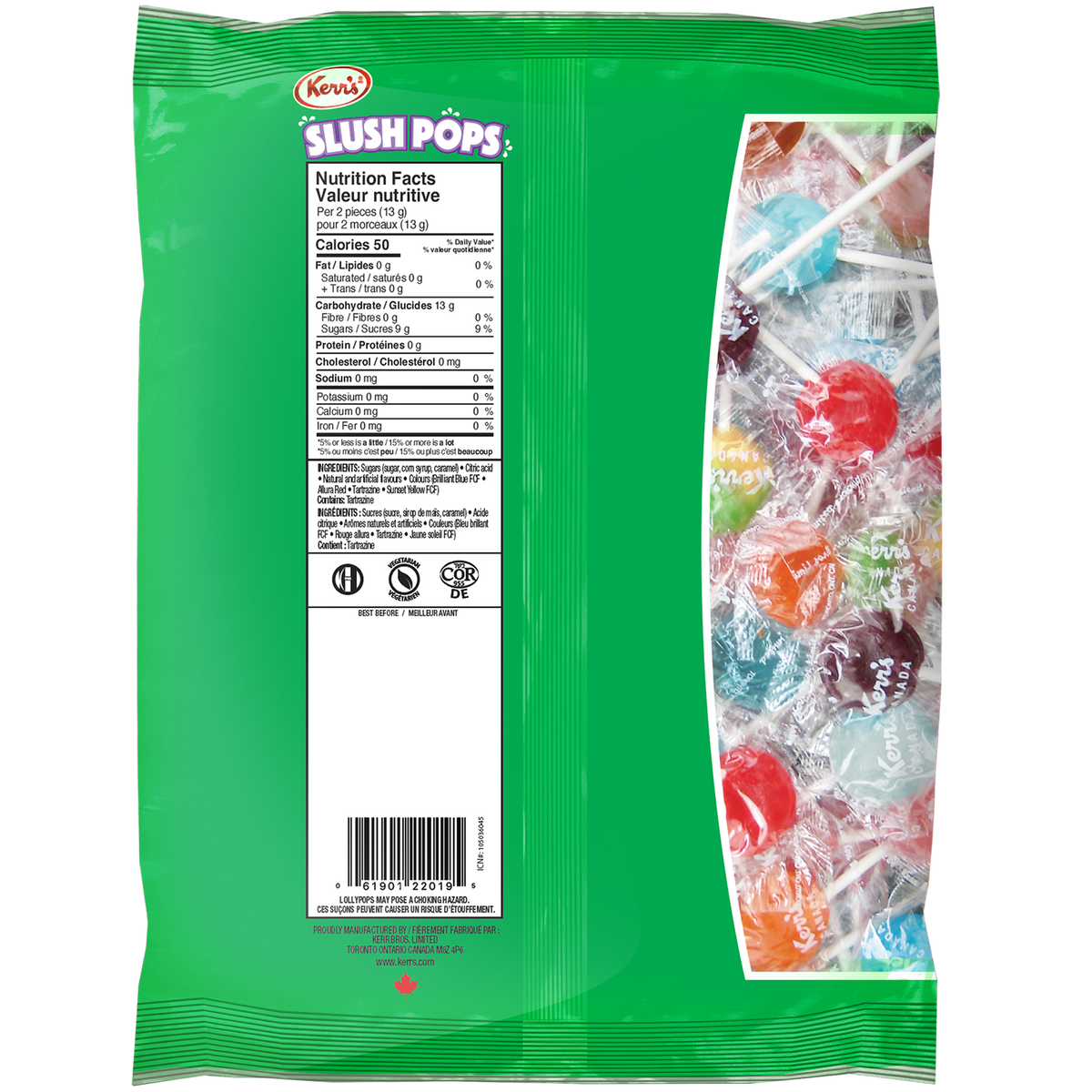 Slush Pops 130ct – Kerr's Candy
