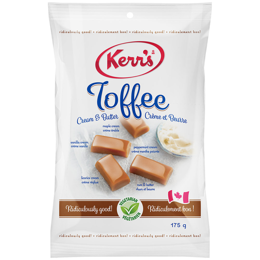 Kerr's Cream and Butter Toffee – Kerr's Candy