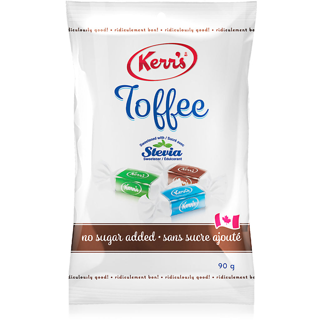 No Sugar Added Toffee with Stevia – Kerr's Candy